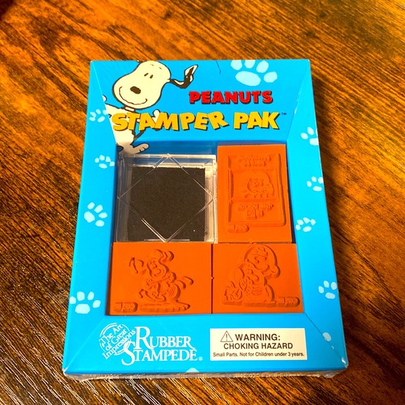 Peanuts | Office | 99s Peanuts Rubber Stamper Pak | Poshmark